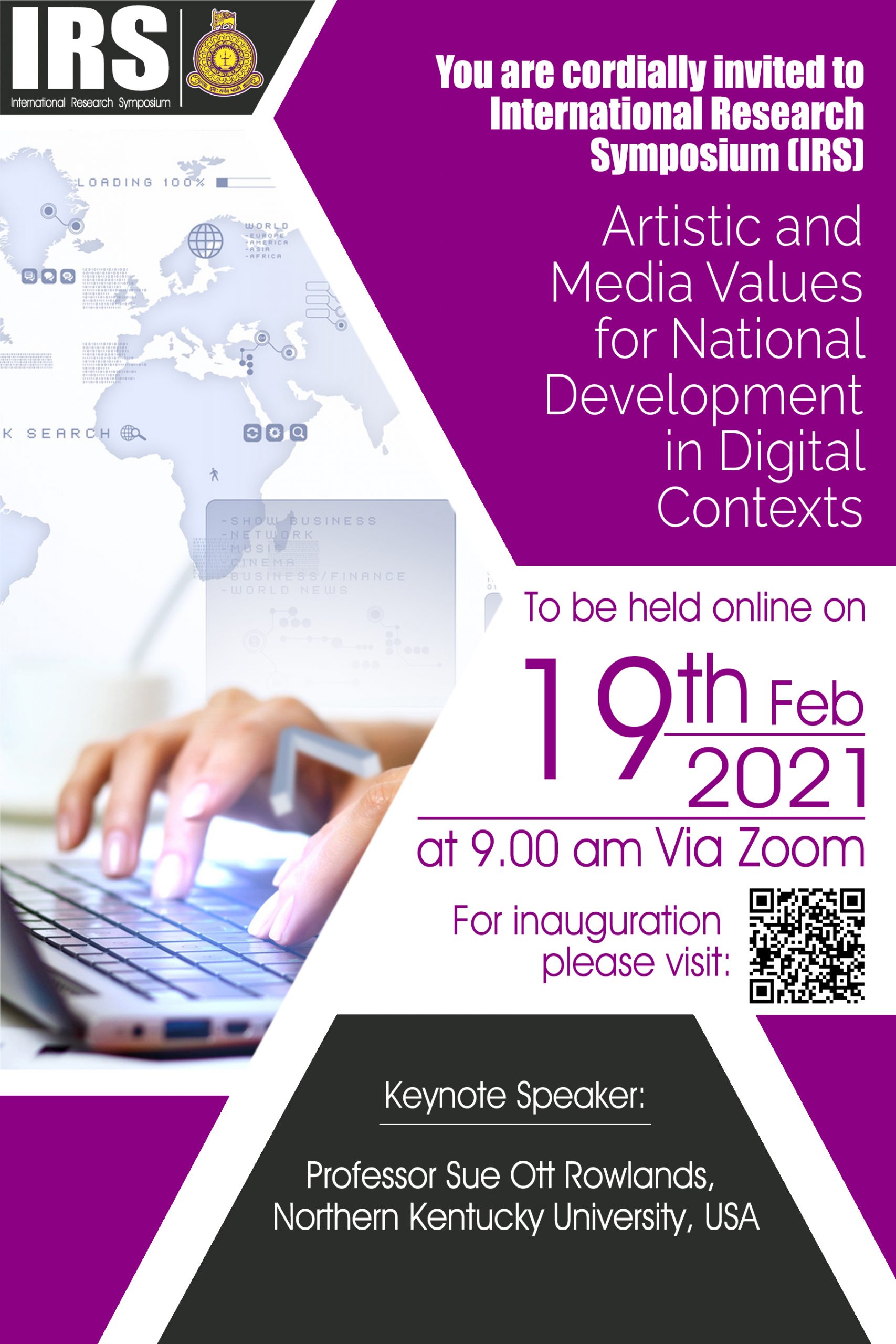 Invitation for the International Research Symposium (IRS) | Sri Palee ...